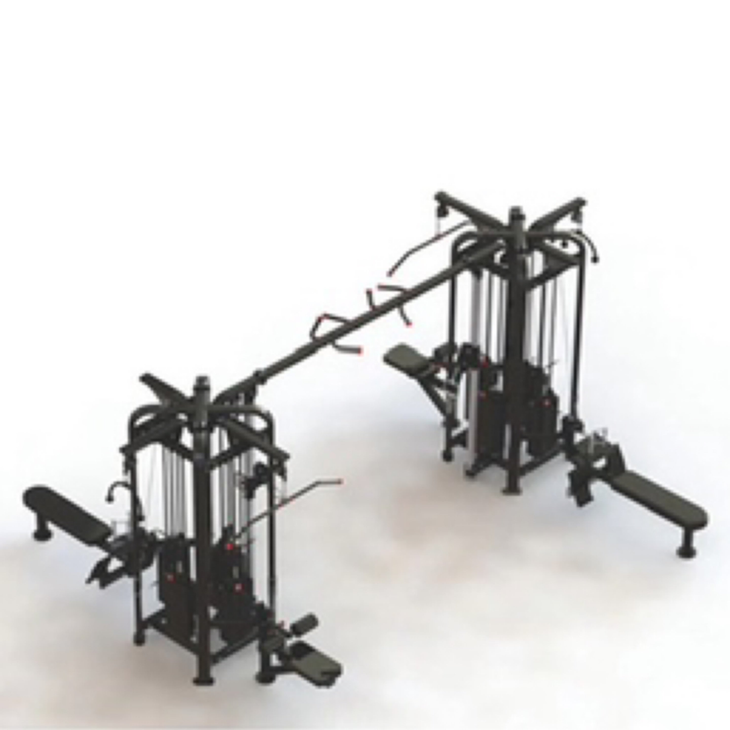 8 Stack Commercial Jungle Gym | Affordable Gym Equipment