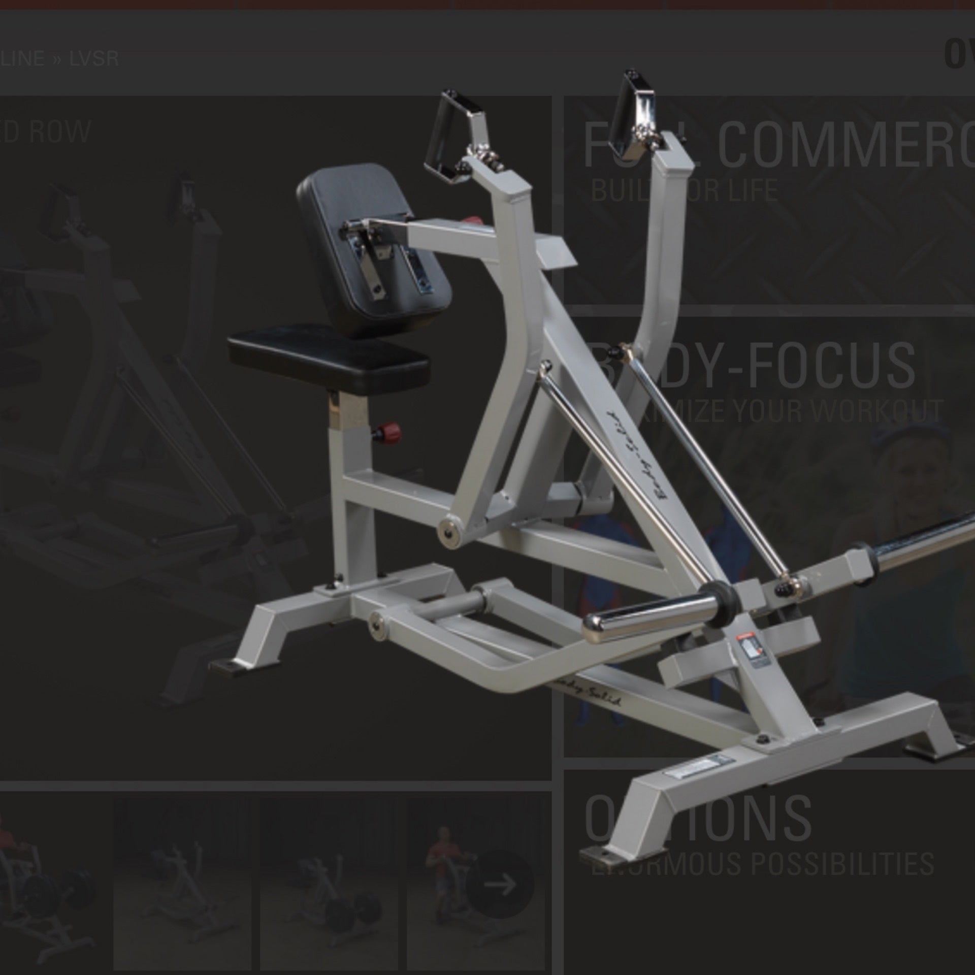 Leverage Seated Row | Affordable Gym Equipment
